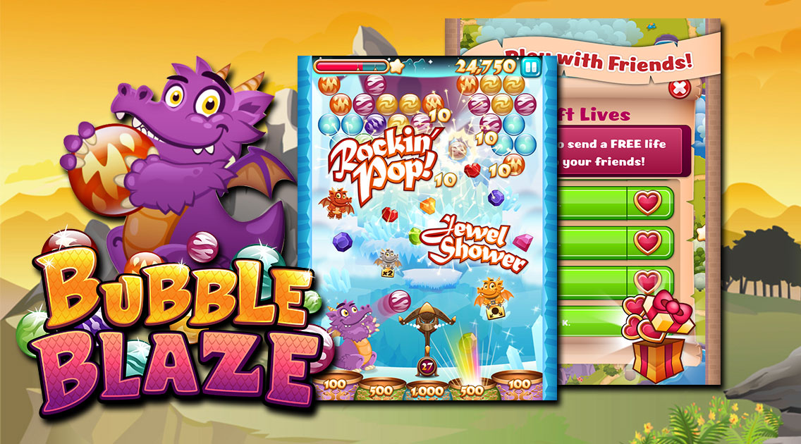 Trang game Bubble Blaze tại Gamehub